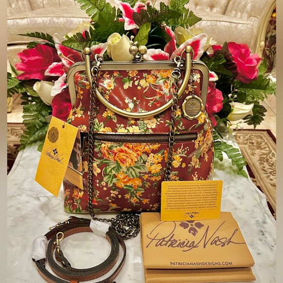 Patricia Nash | Bags | Patricia Nash Novella Vintage Botanical Print ...